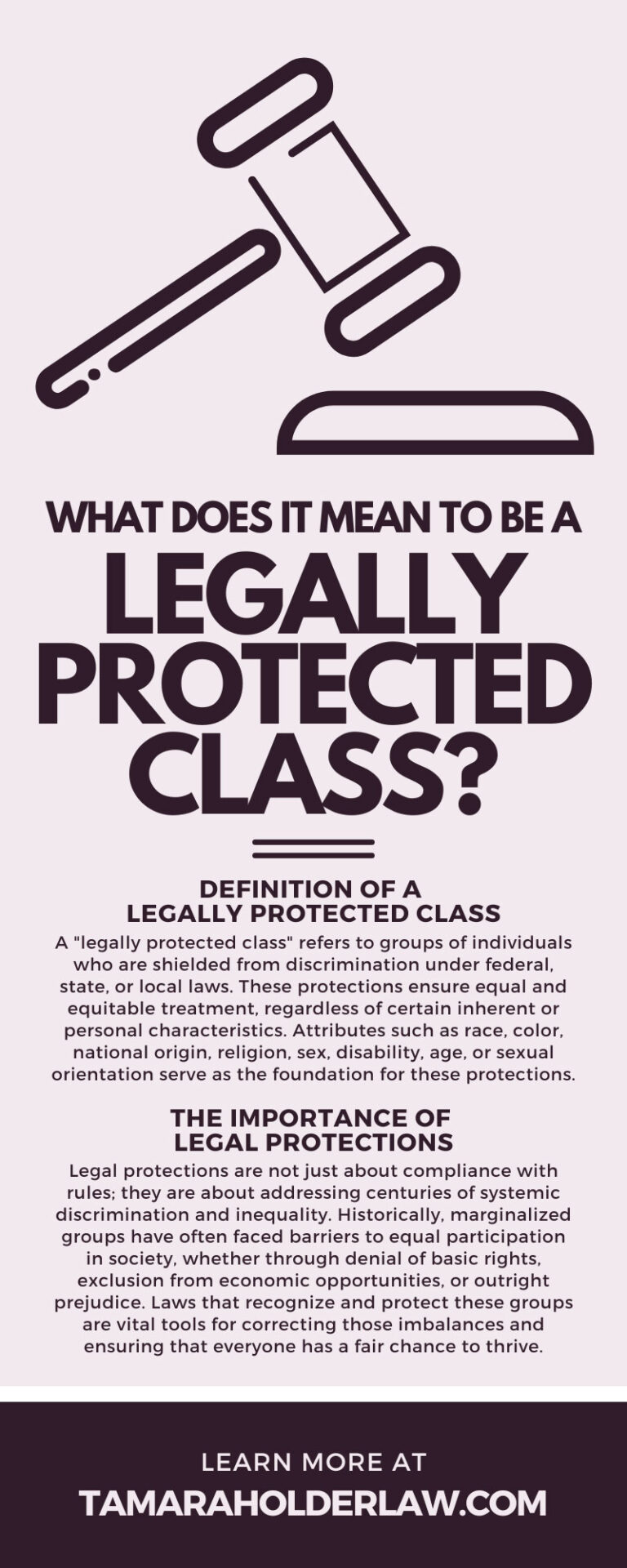What Does It Mean To Be a Legally Protected Class?